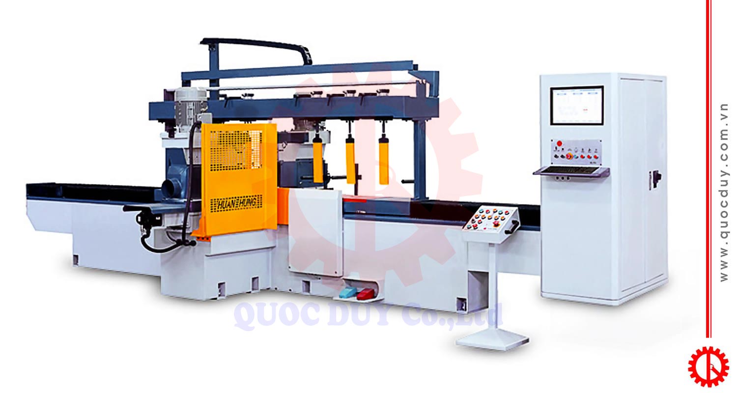 LINEAR CNC PROFILING MACHINE - HH-CNC-85-2TC | QUOC DUY WOODWORKING MACHINE
