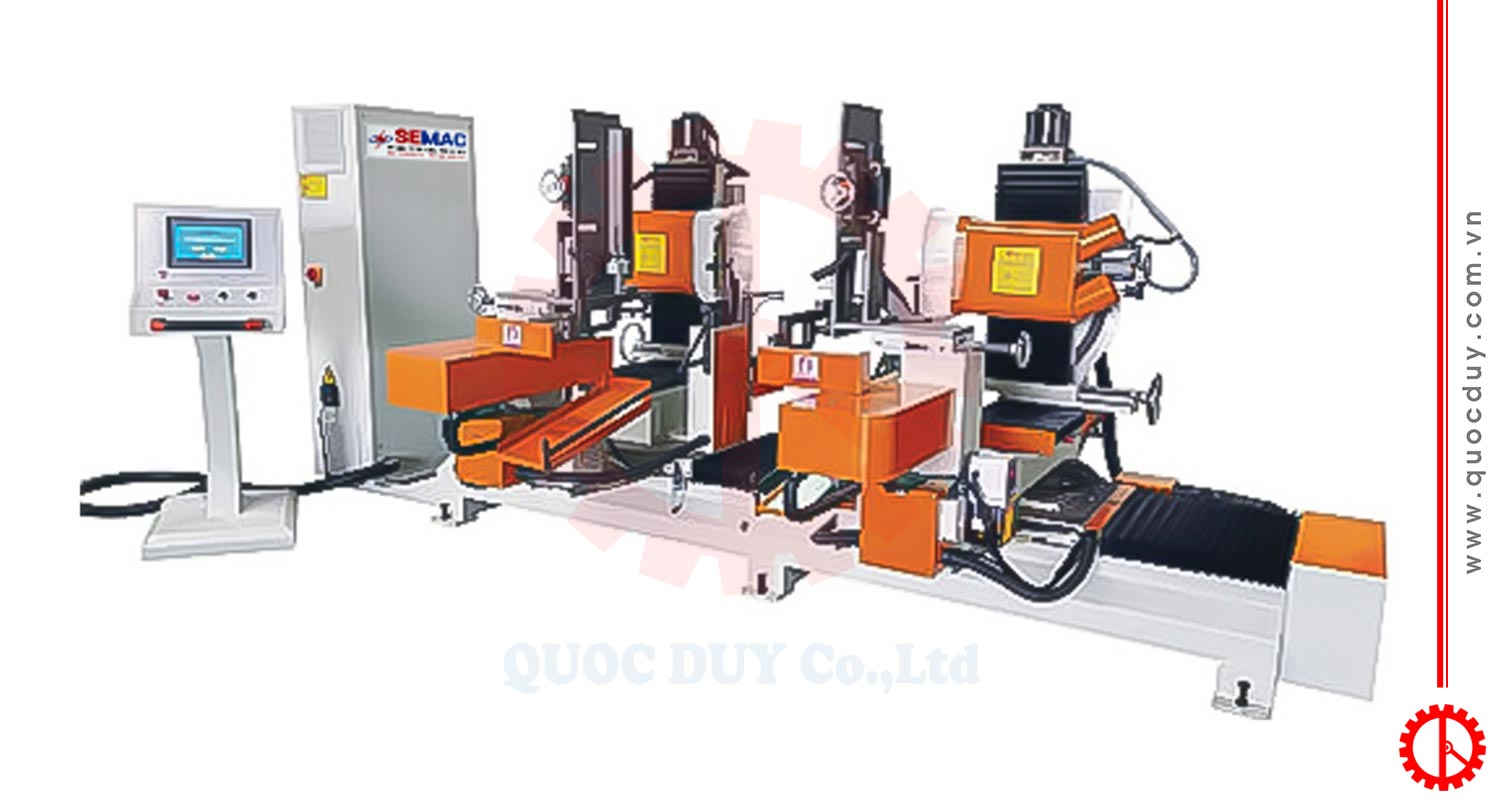 CNC Double End Tenon Machine 4 Axis - SMHF 2218 | QUỐC DUY