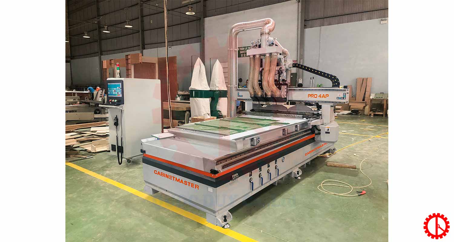 4 Head CNC Router Machine – PRO 4AP | QUỐC DUY