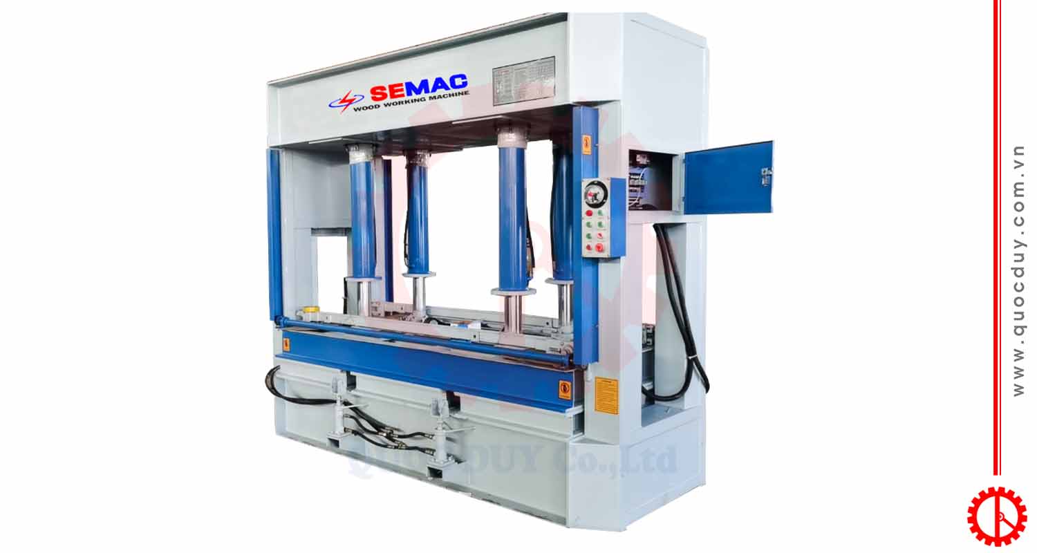 120-Ton Cold Press Machine With Chain Feeding – SM 120T CL | QUỐC DUY